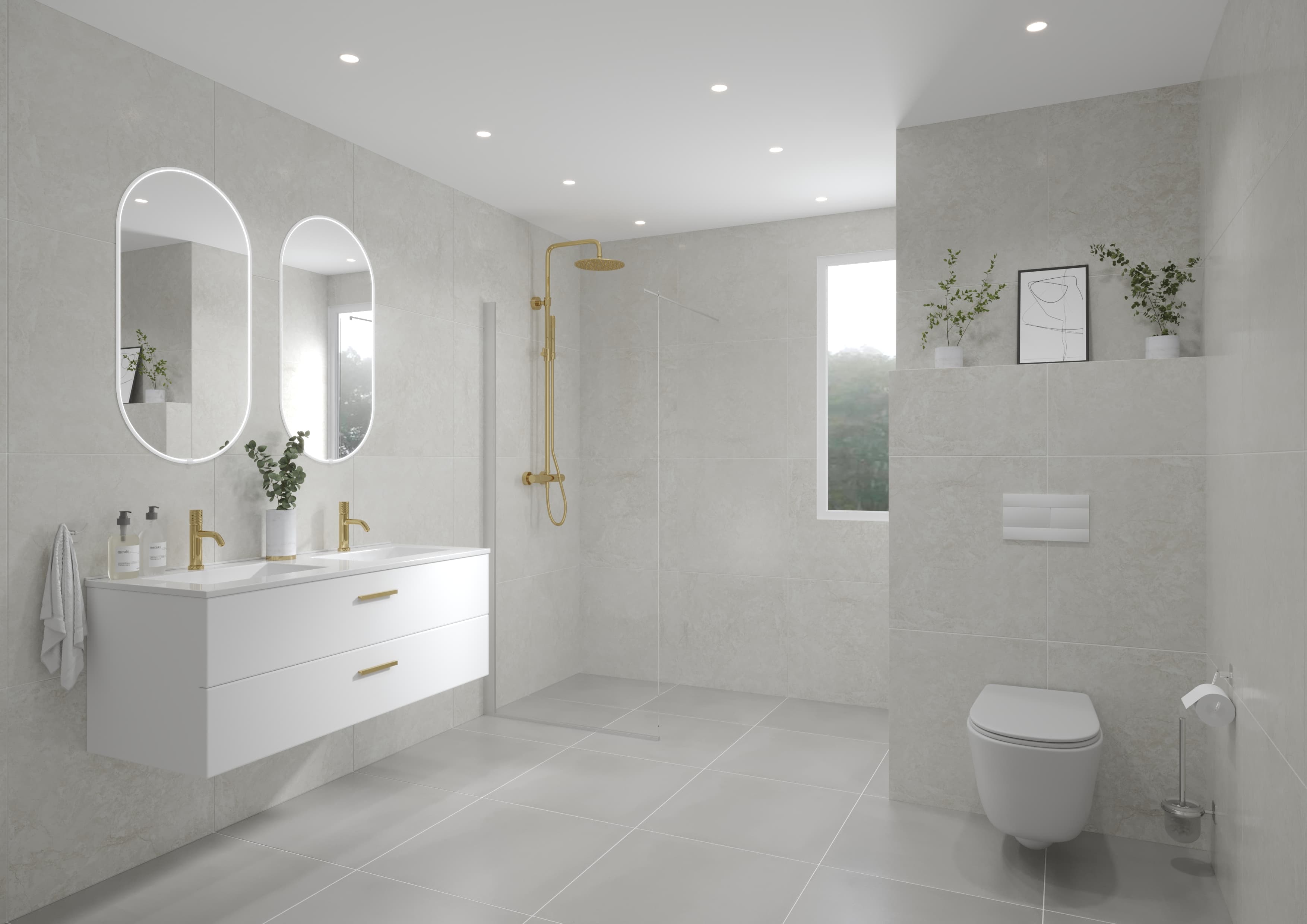 Elegant baderom: design og inspirasjon | Alternabad.no